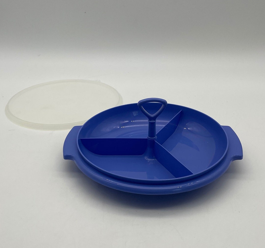 Tupperware Divided Relish Tray and Lid 608-3 - Etsy