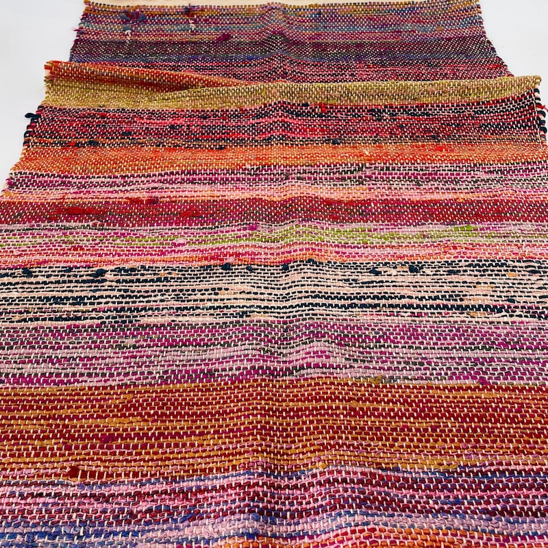 Rag Rug - Etsy
