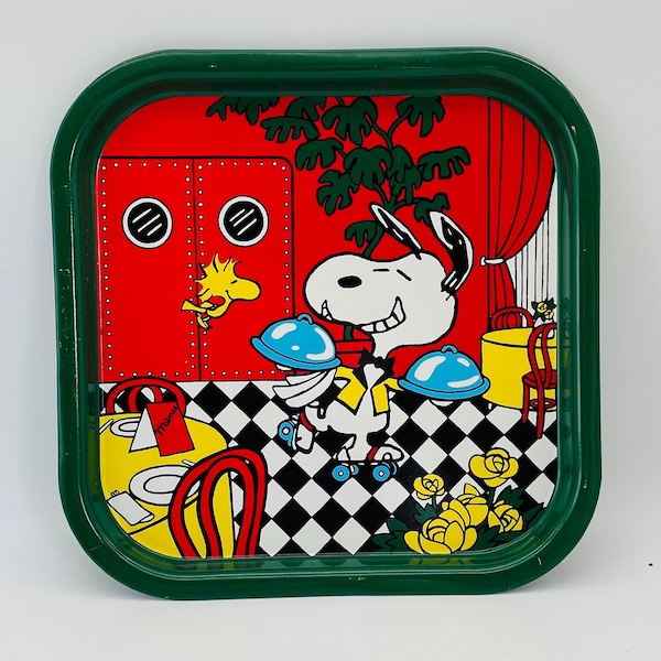 Vintage Snoopy Tin - Etsy