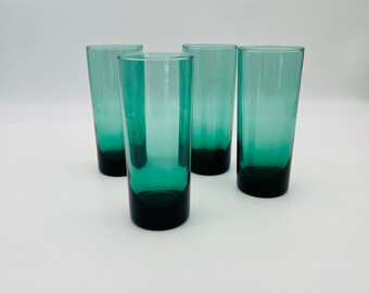 Teal Glassware - Etsy