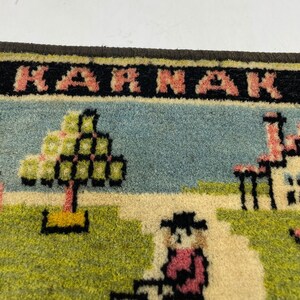 1920's Mohawk Mills "charlie Chaplan" Karnak Rug Sample - Salesman ...
