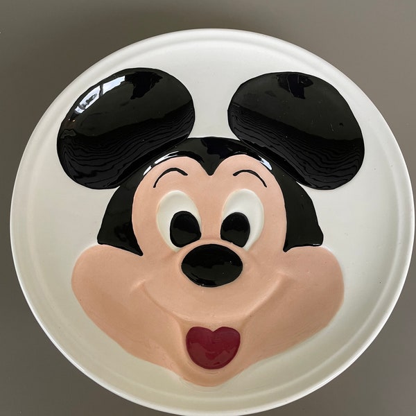 Mickey Mouse Dinner Plates - Etsy