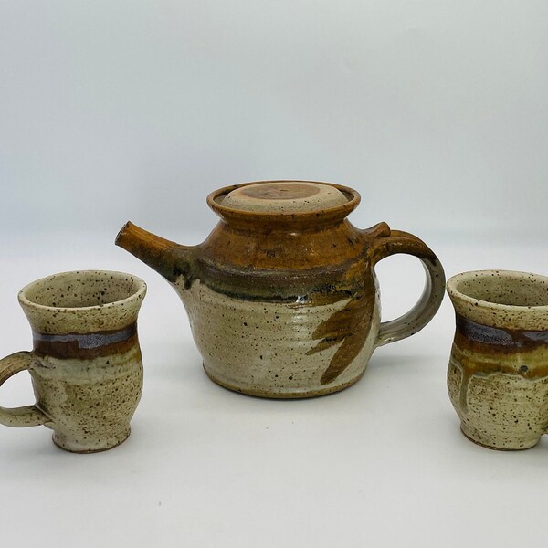 Pottery Tea Set - Etsy