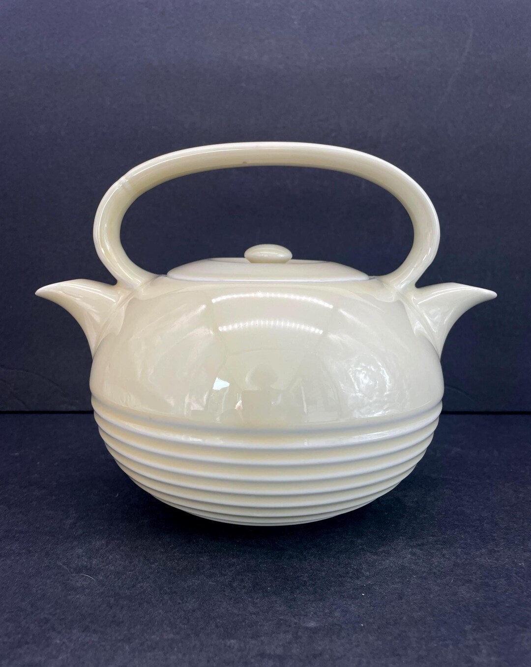 Midcentury Hall Twin Spout Tea Master Pottery Ceramic Tea Pot - Etsy