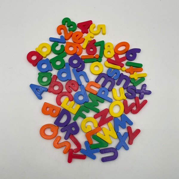 Alphabet Magnets - Etsy
