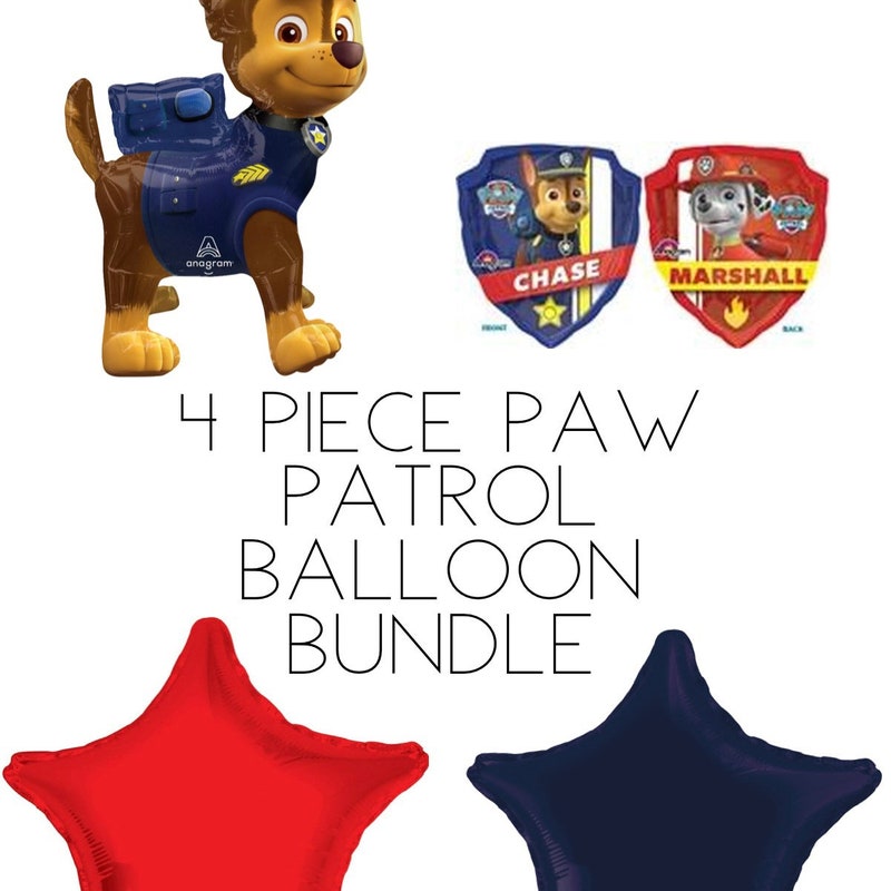 Paw Patrol Balloon Garland - Etsy