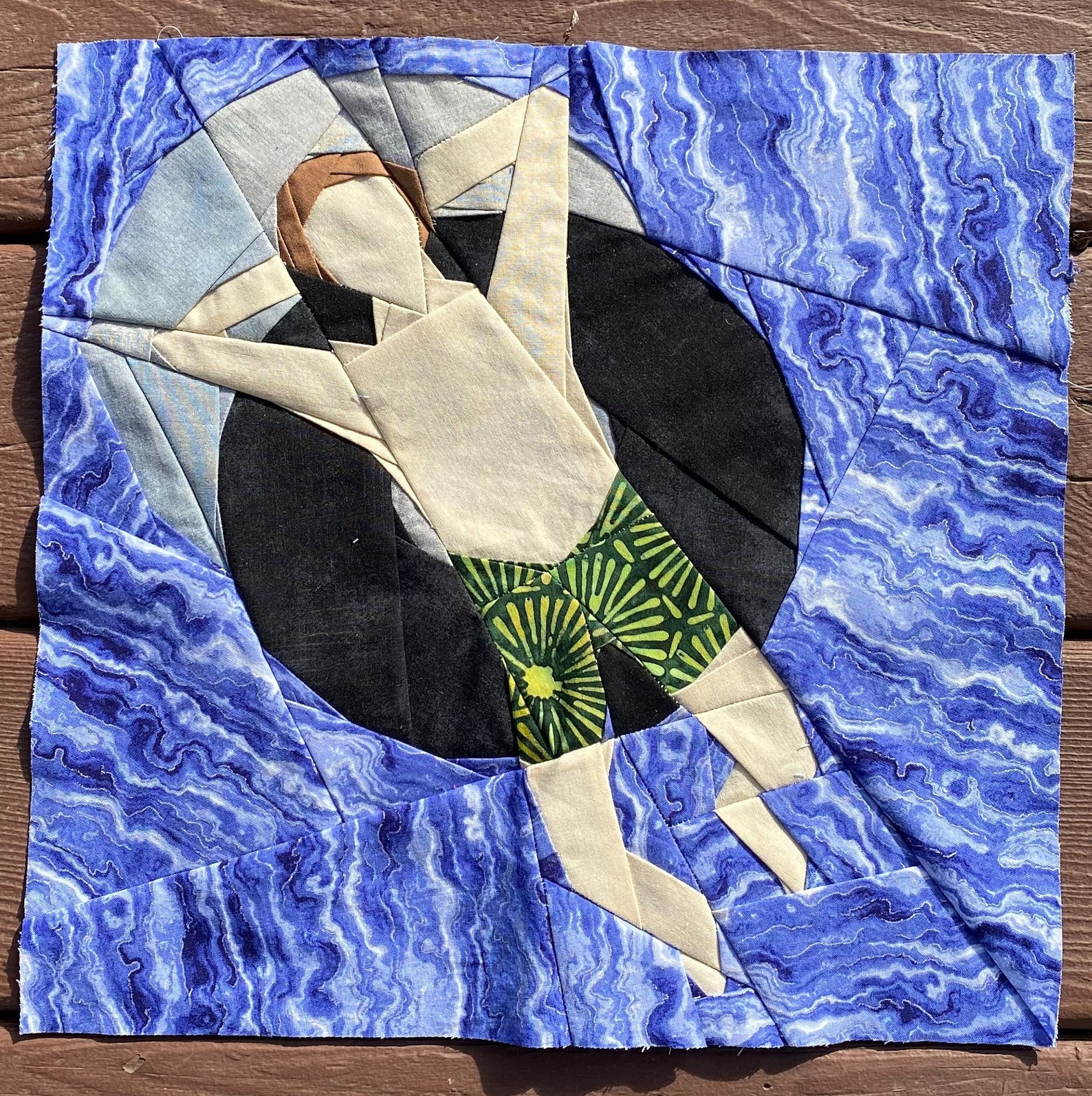 FLOAT 2 Foundation Paper Pieced Quilt Block - Etsy