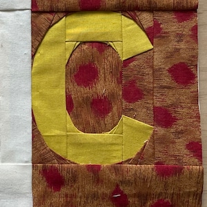 Quilt It Like HIGHWAY GOTHIC - Lower Case Foundation Paper Pieced ...