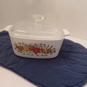 Corningware, Spice of Life Pattern, Casserole - Etsy Canada
