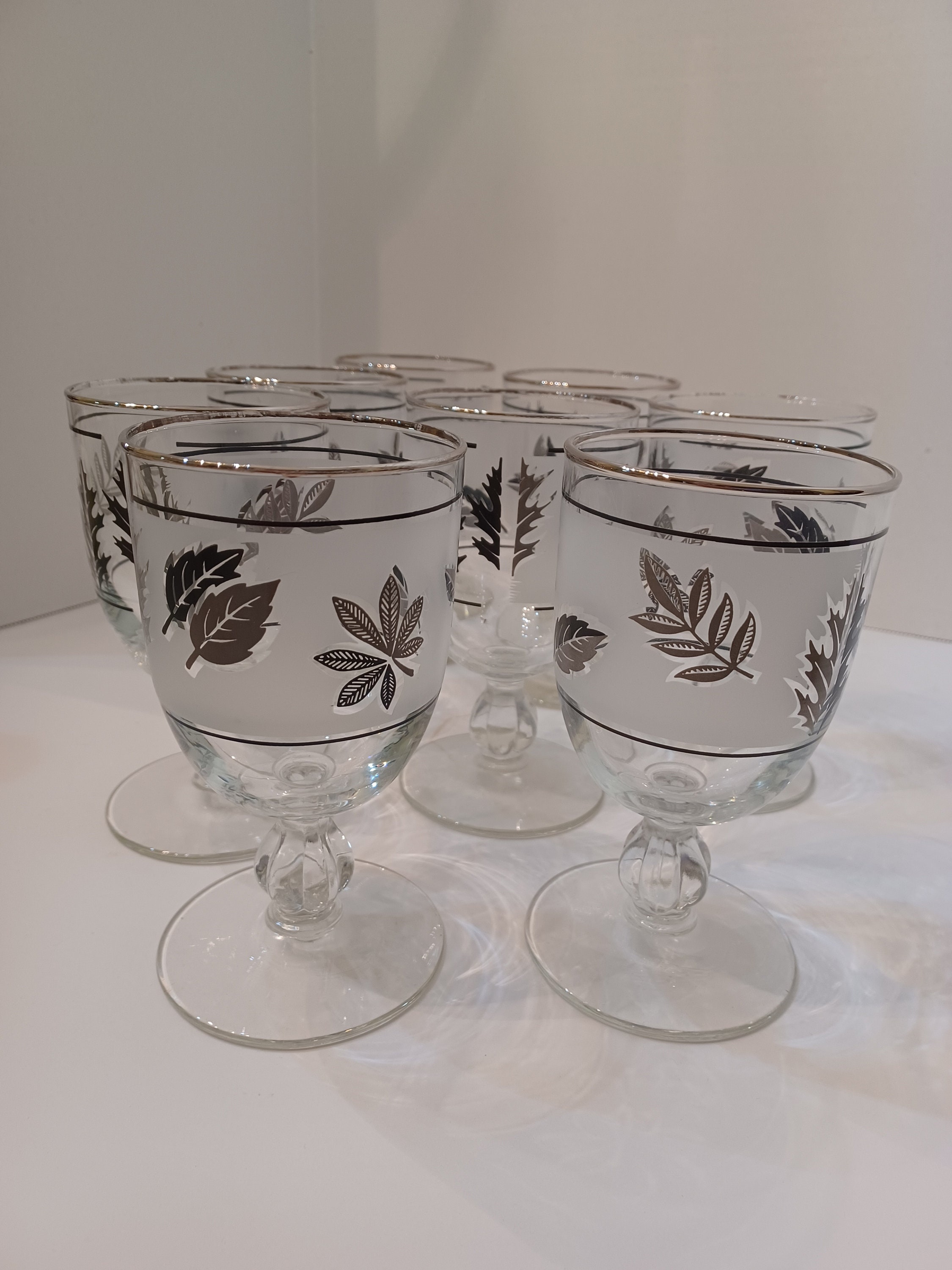 Stemmed Drinking Glasses - Etsy