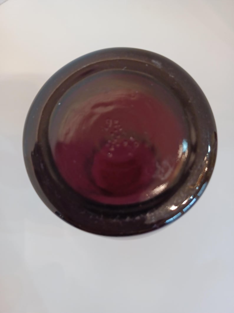 Royal Red Ruby Vase by Anchor Hocking Company - Etsy