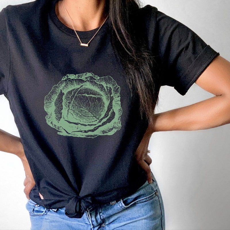 Cabbage T Shirt - Etsy