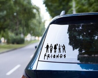 Friends Car Decal - Etsy