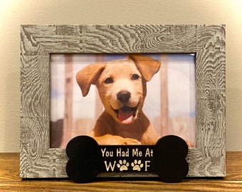 Dog Frame I LOVE MY DOG Dog Pet Photo Picture Frame - Etsy