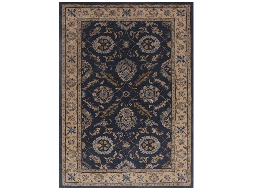 Handmade Persian Antique Designer Traditional Hand Tufted 100% Woolen ...