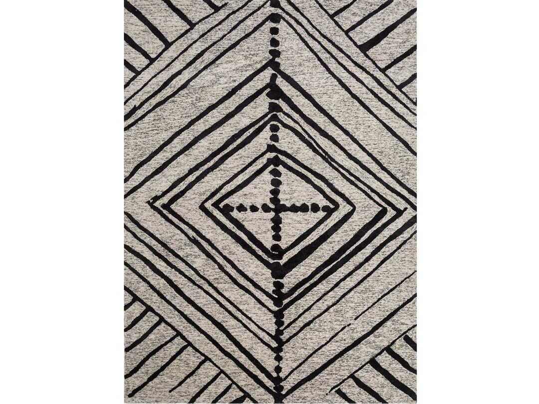 Geometric Pattern Modern High Quality Hand Tufted Pile Woolen Rug and ...