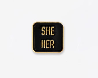 Pronoun Pin - They/them Small Enamel Pin Simple - Etsy Australia