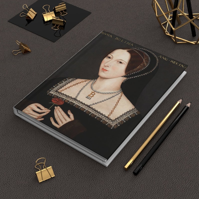 Anne Boleyn Journal Anne Boleyn Picture and Signature - Etsy