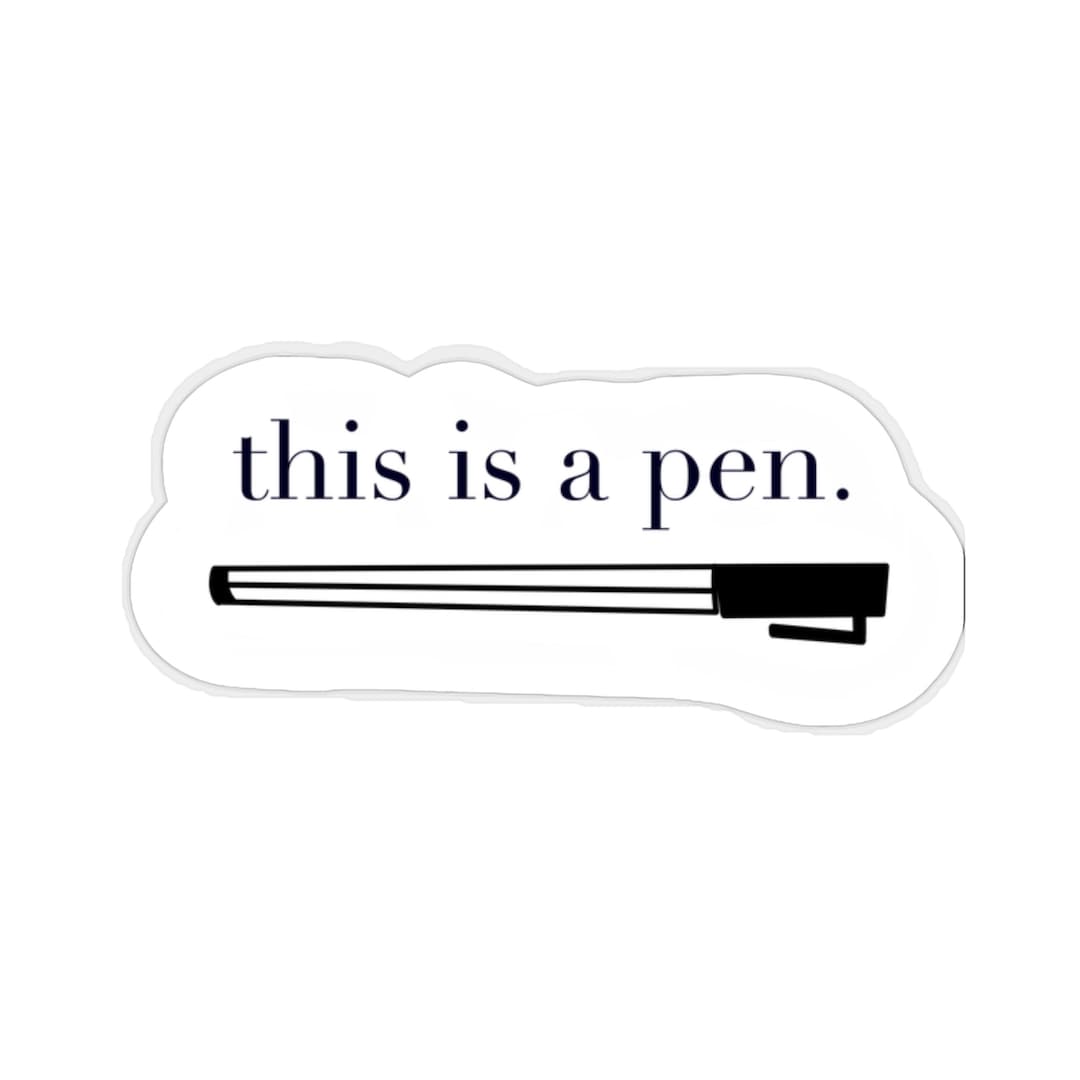 This is A Pen, Percy Jackson Sticker - Etsy