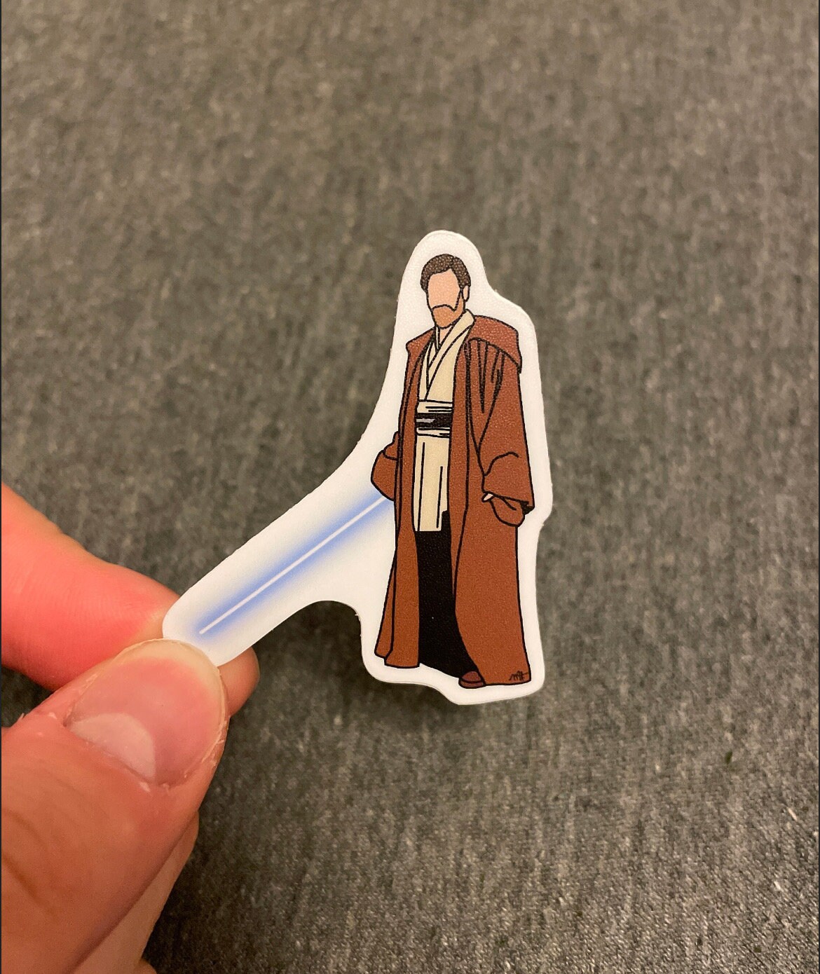 Obi Wan Kenobi, Starwars, Jedi, Kiss-cut Stickers - Etsy