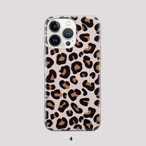 Leopard Phone Case Cheetah Cover for iPhone 16, 15plus, 14, 13, 12 ...