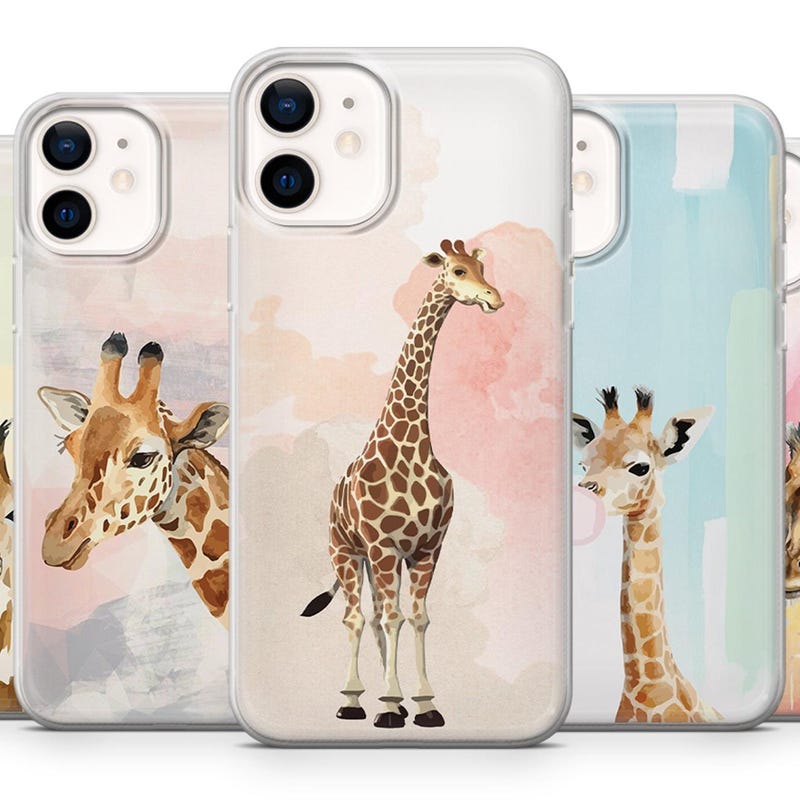 Giraffe iPhone Case - Etsy