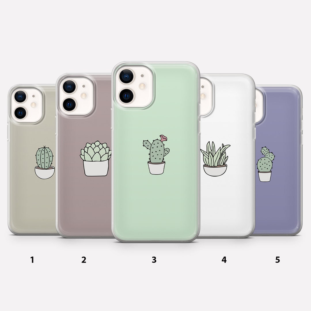 Cactus Phone Case Plant Cover for iPhone 16, 15plus, 14, 13, 12 ...