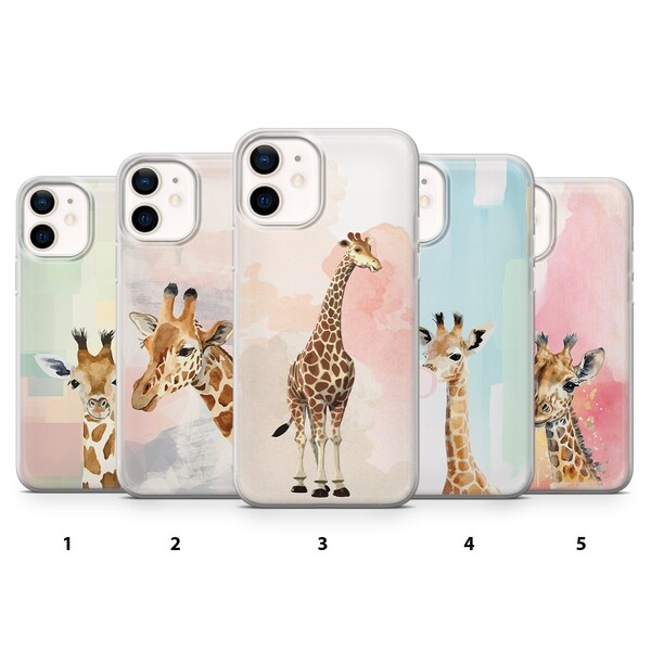 Giraffe iPhone Case - Etsy