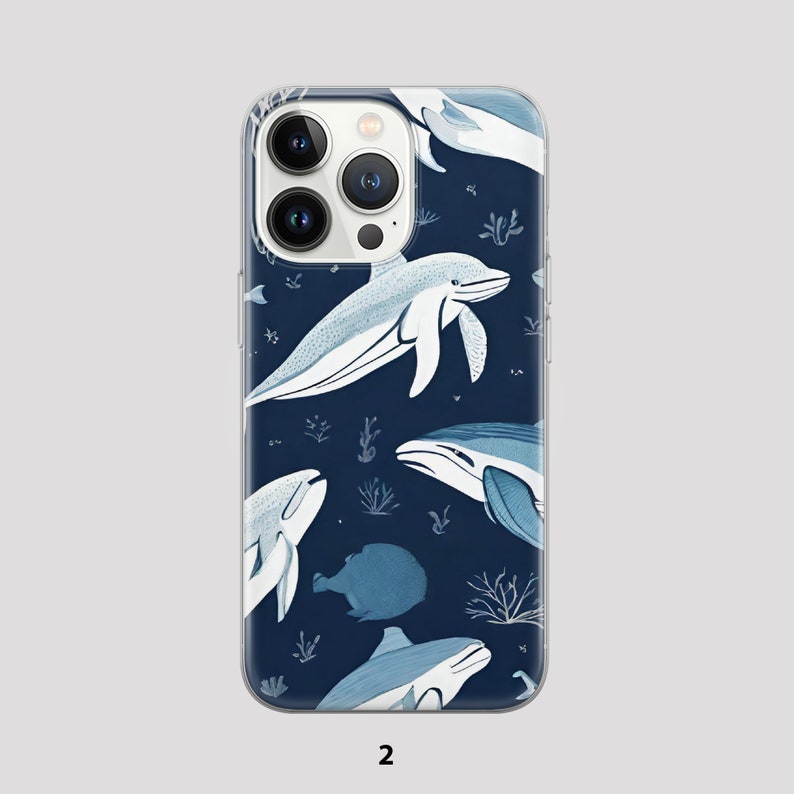 Ocean Phone Case Octopus Cover for iPhone 16, 15plus, 14, 13, 12 ...