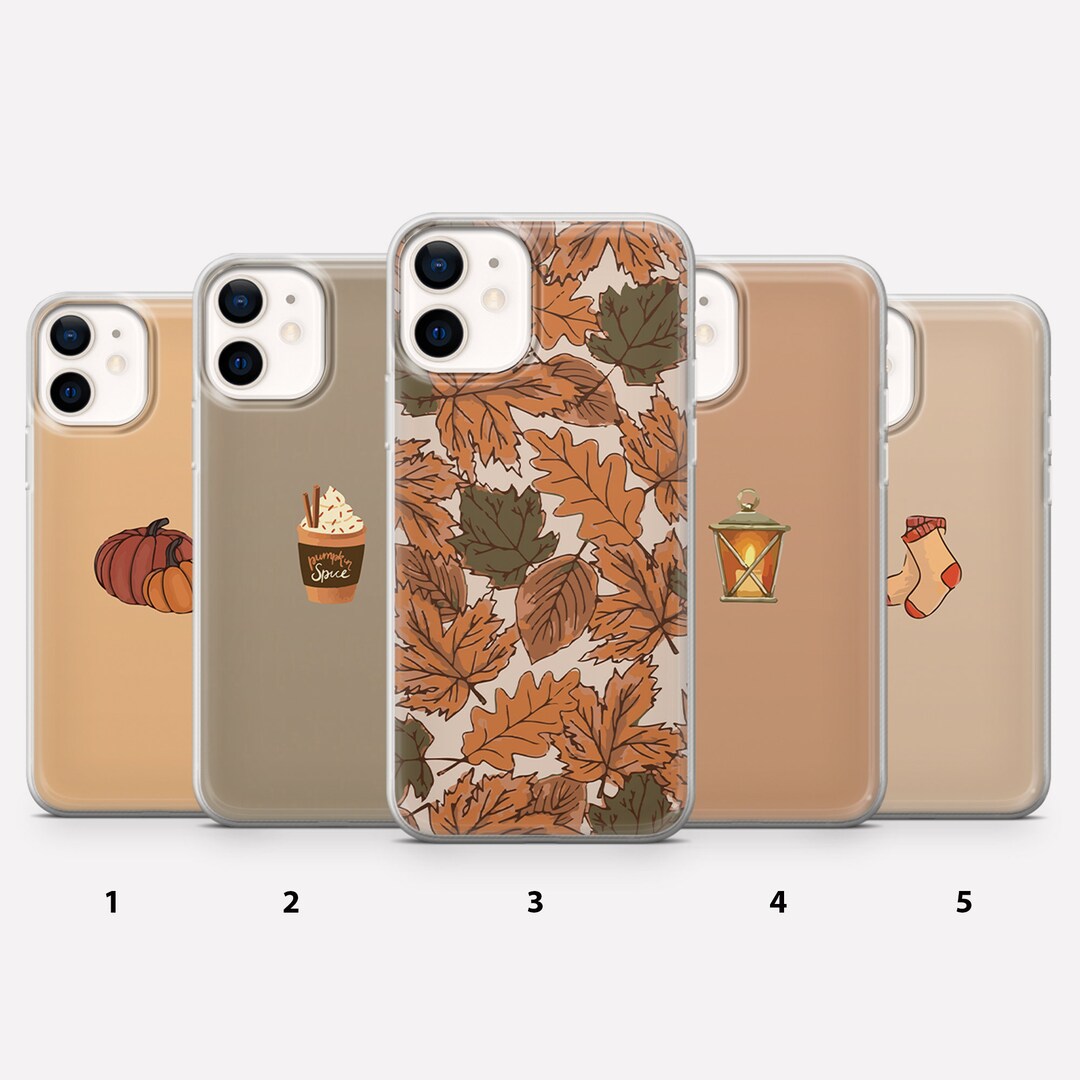Autumn Fall Phone Case Cozy Cover for iPhone 15, 14, 13, 12, 11 ...