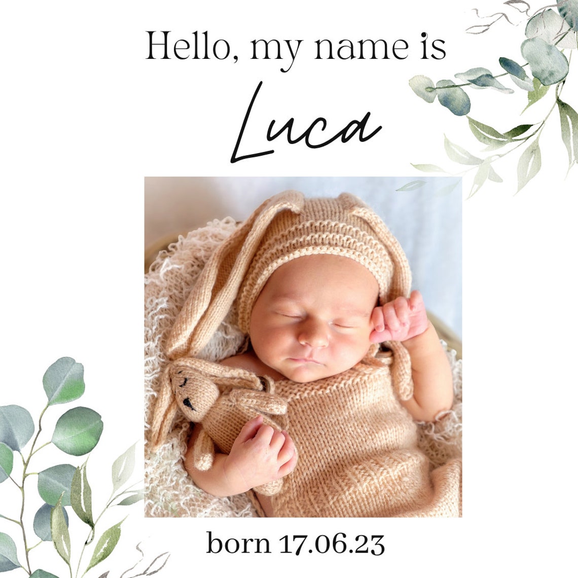 Baby Book Template | Printable | Editable | First Year | Canva Template ...