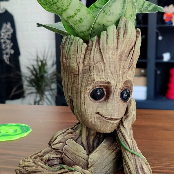 Groot Flower Pot - Etsy