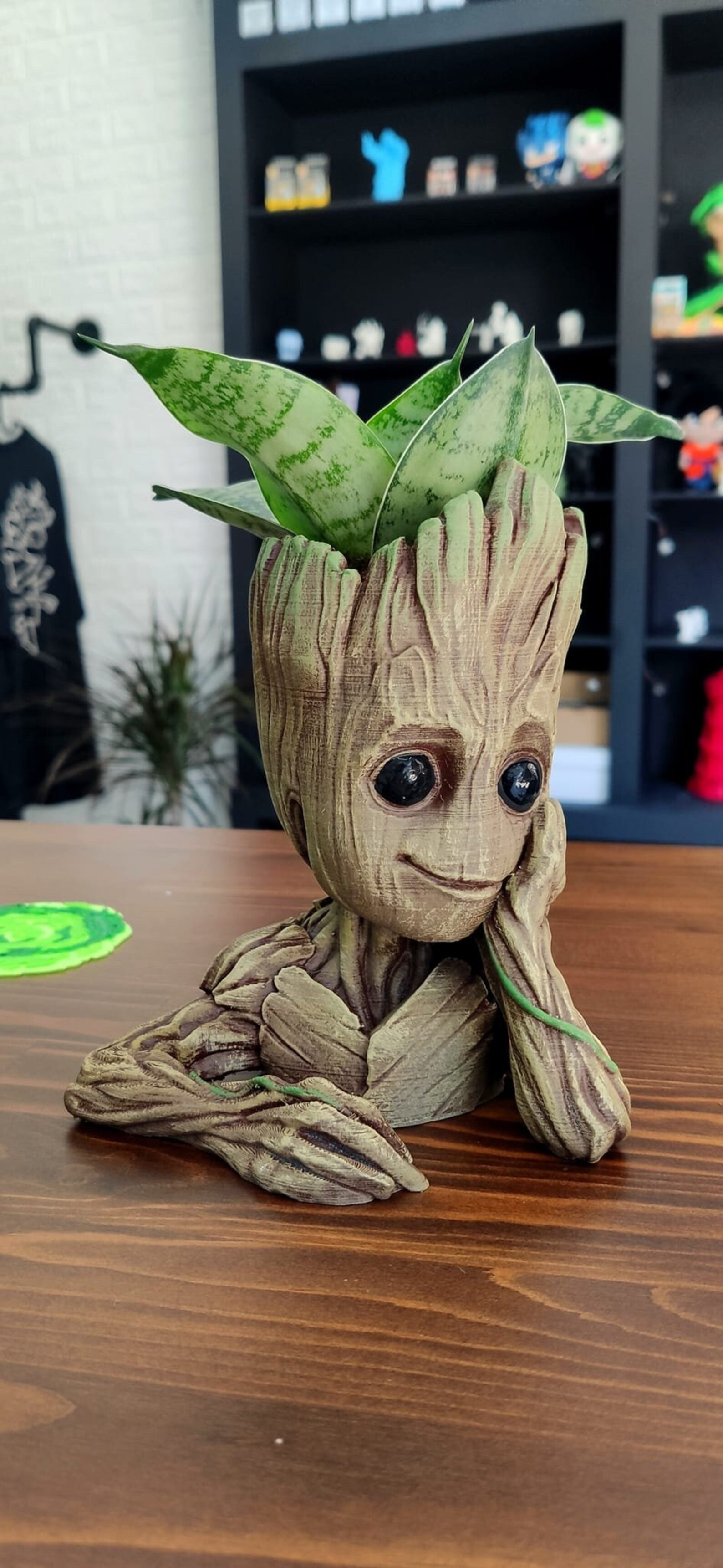 Baby Groot Planter 3D Printed and Hand Painted/guardians of the Galaxy ...