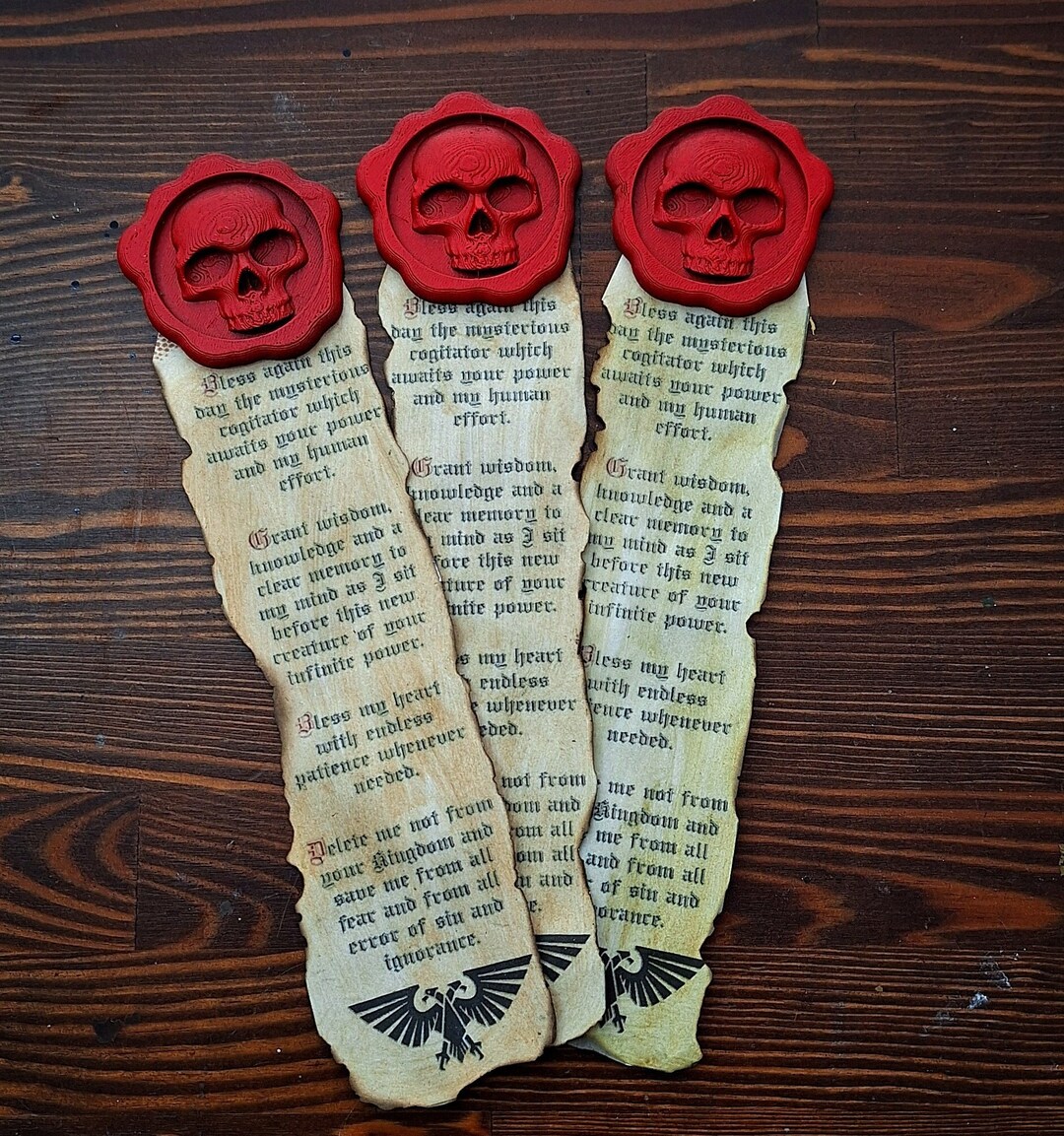 Warhammer 40k Purity Seal - Magnets/ Pin - Etsy Canada