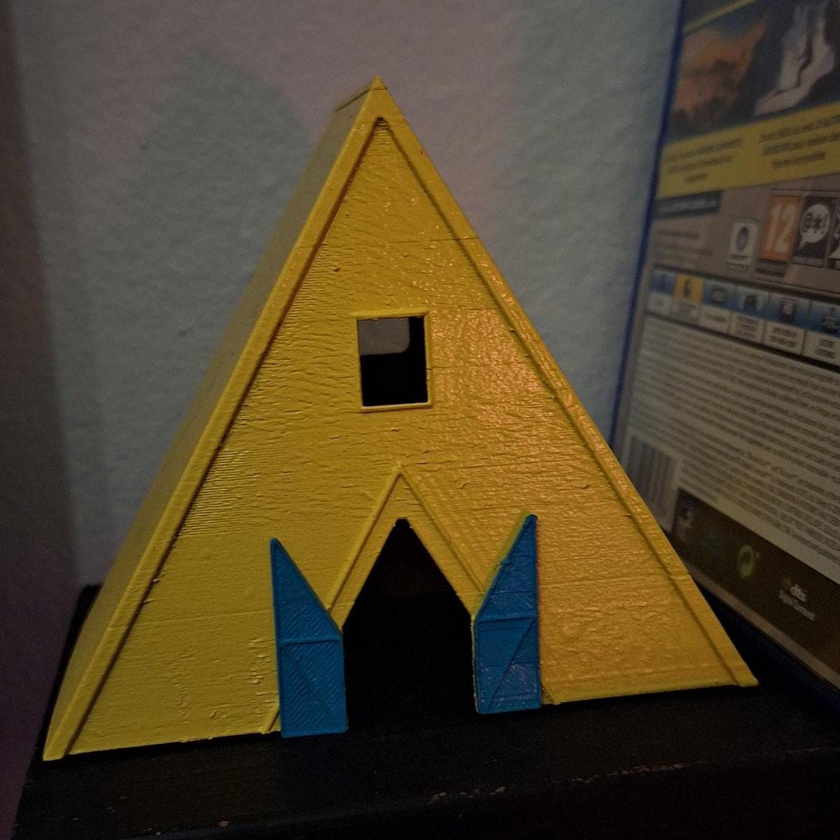 Midsommar Yellow Pyramid Temple 3d Printed Model A24 Movies/ Horror ...