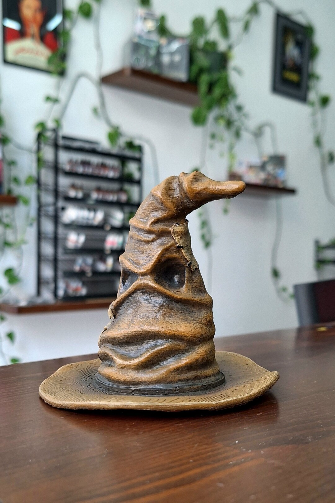 Harry Potter Inspired Sorting Hat Figurine, 3D Printed Cake Topper ...