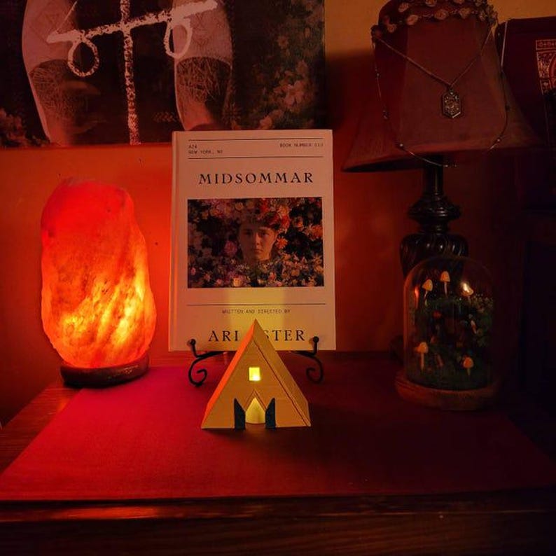 Midsommar Yellow Pyramid Temple 3d Printed Model A24 Movies/ Horror ...