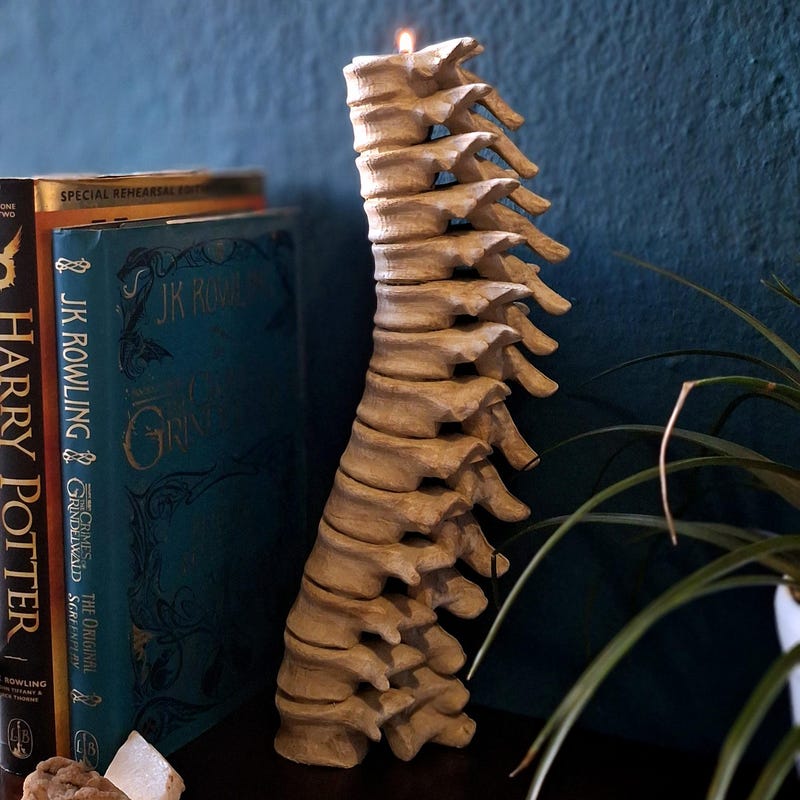 Spine Candle Molds - Etsy