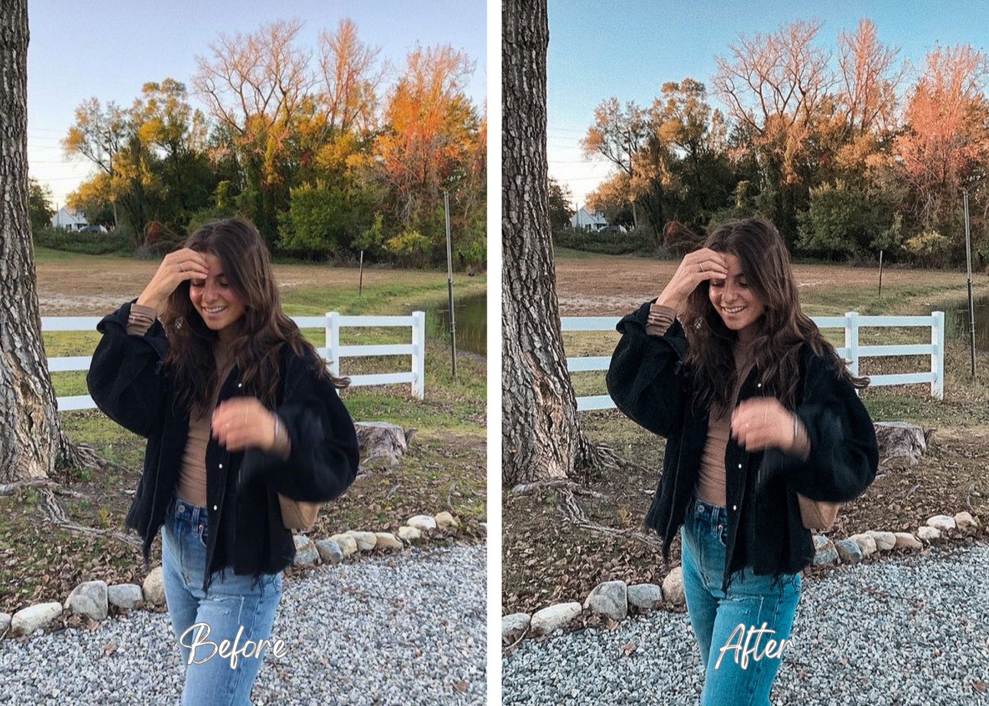 10 AUTUMN Lightroom Presets for FALL | Warm Preset | Leaves Preset ...