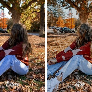 10 AUTUMN Lightroom Presets for FALL | Warm Preset | Leaves Preset ...