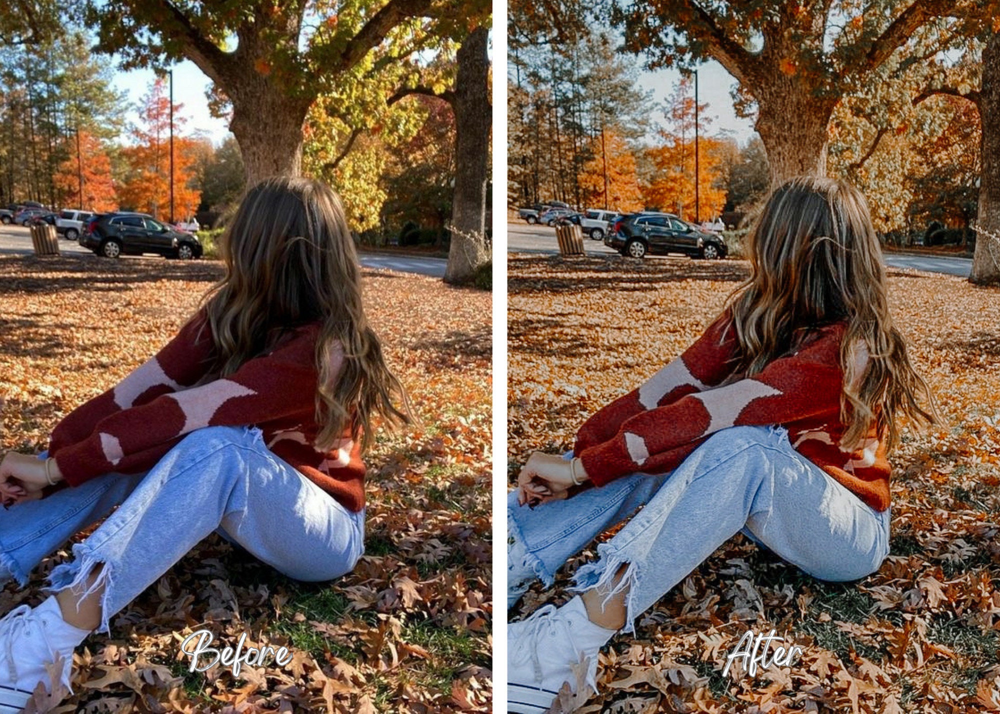 10 AUTUMN Lightroom Presets for FALL | Warm Preset | Leaves Preset ...