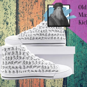 Sign Language Shoes, ASL Sneakers, I Love Sign Language Gift for Men ...