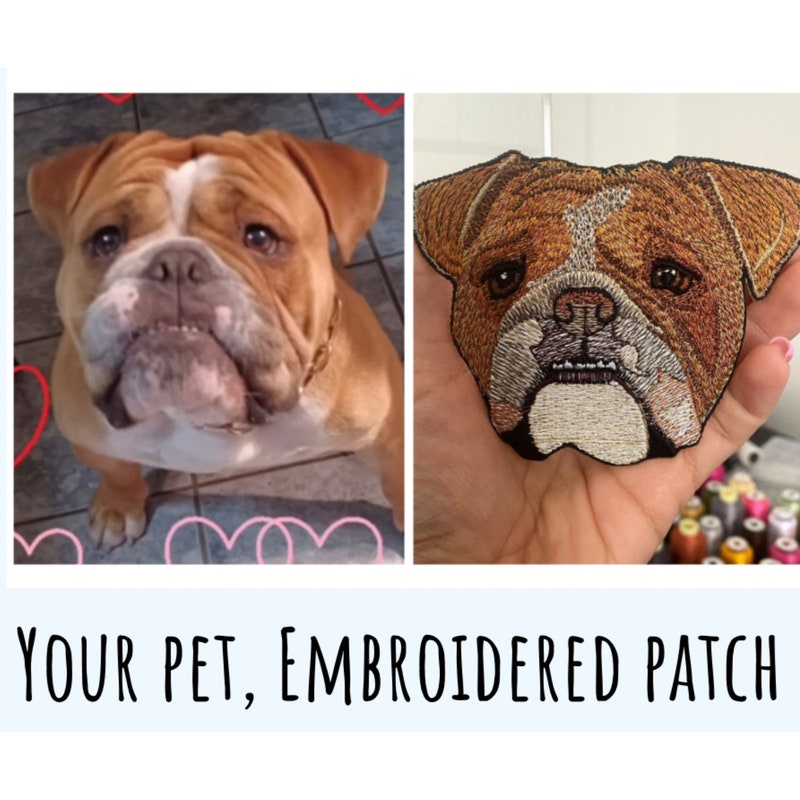 Custom Dog Patch - Etsy