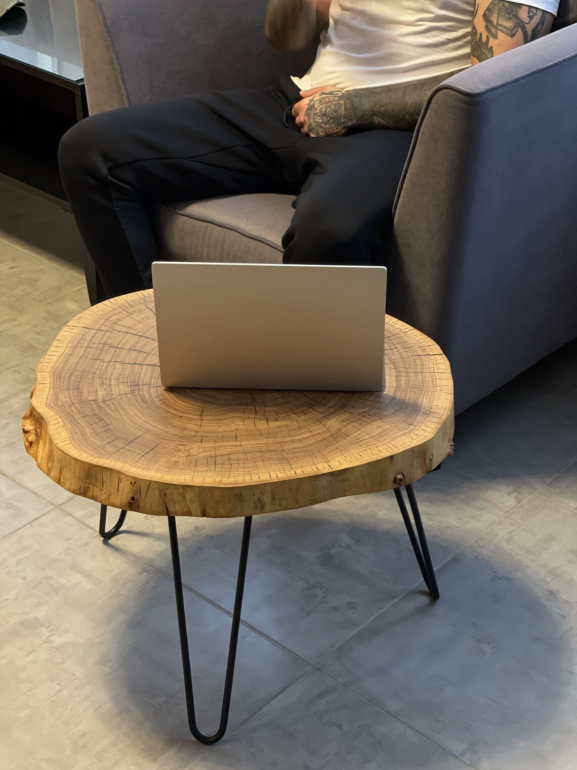 Made to Order, Elm Coffee Table, Unique Coffee Table, Reclaimed Wood ...