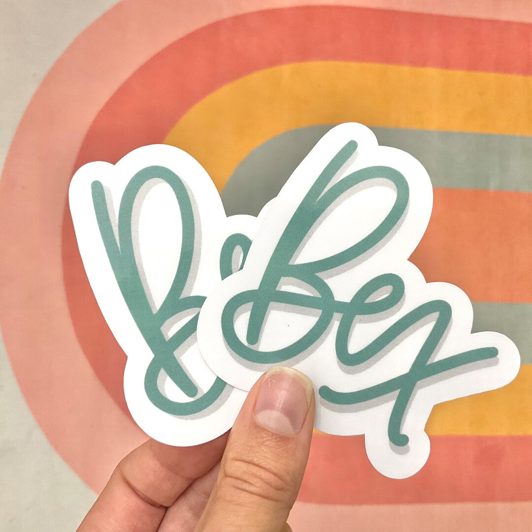 Custom Waterproof Vinyl Name Sticker - Cute Custom Name - Etsy