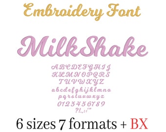 Sweet Embroidery Font Alphabet Machine Embroidery Design BX Format ...