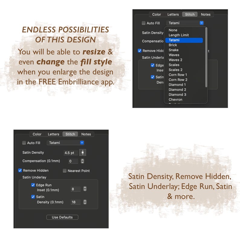Karma Embroidery Font; Sans Serif Regular Alphabet; Satin Stitch BX ...