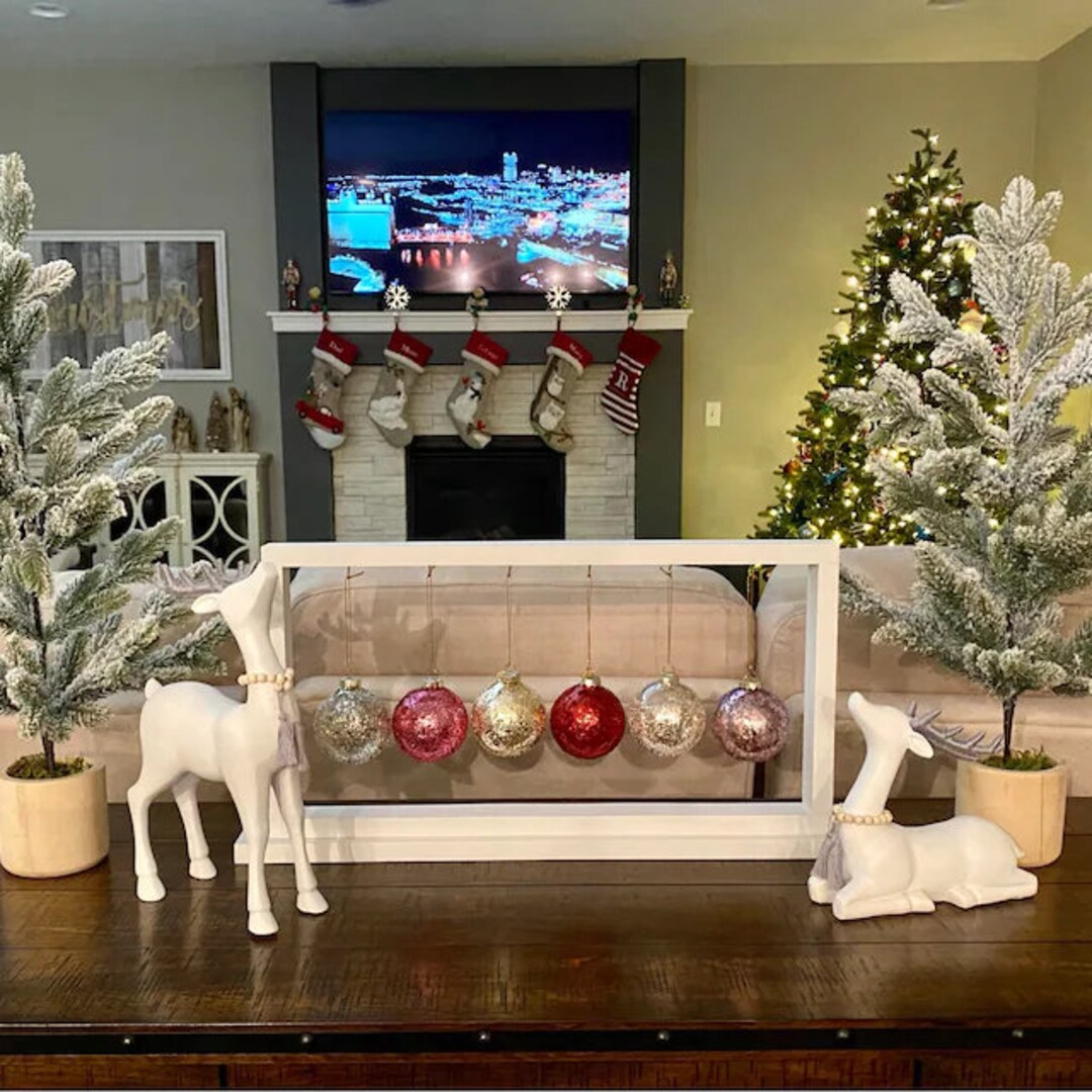 Christmas Ornaments Stand Handmade Wooden Stand Christmas Gift - Etsy