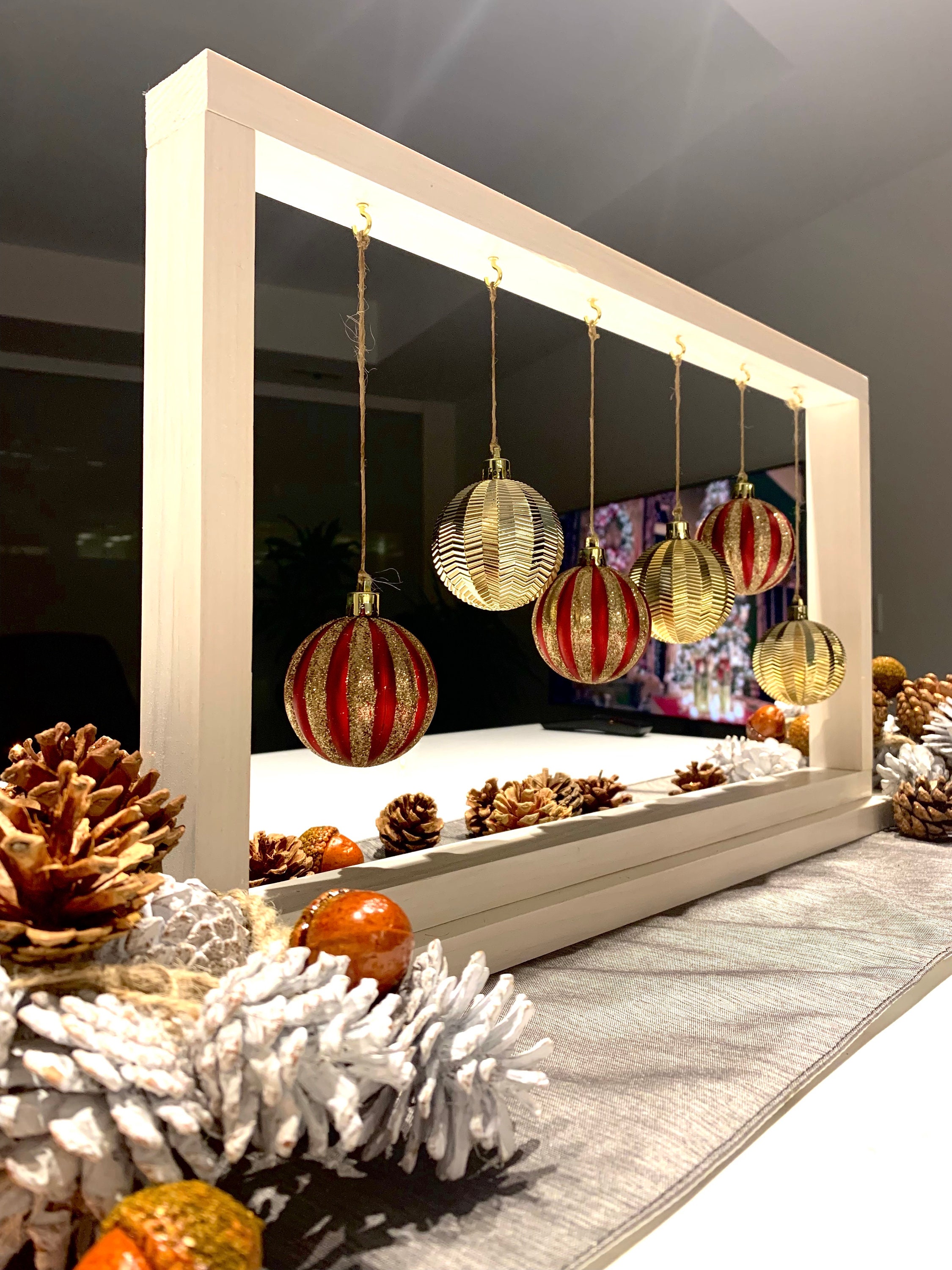 Christmas Ornaments Stand Handmade Wooden Stand Christmas - Etsy