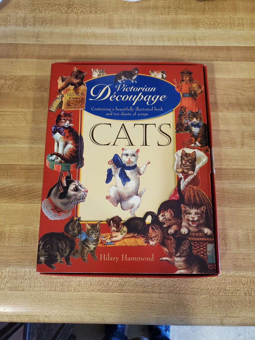 Victorian Decoupage Cats - Etsy